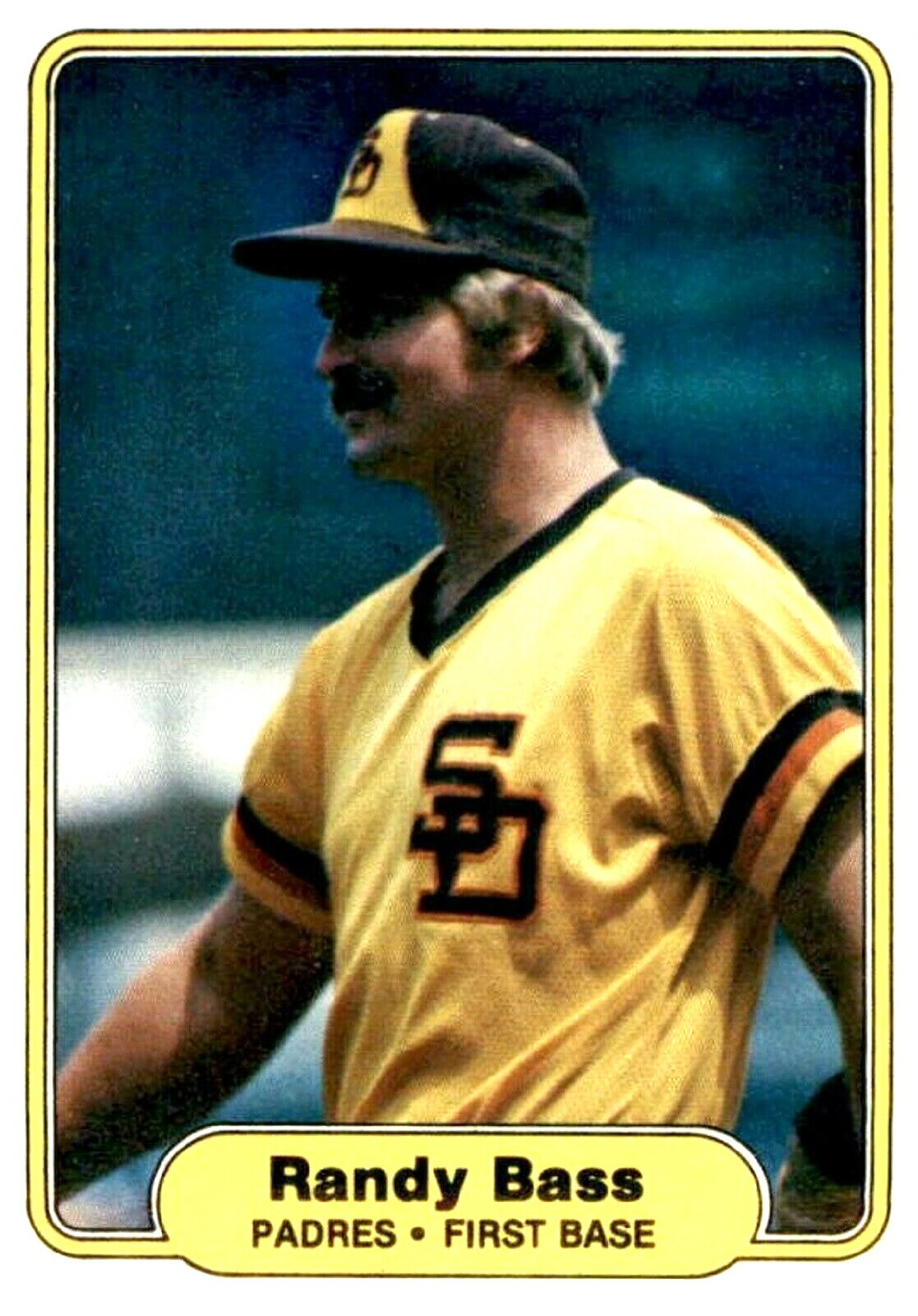 1982 Fleer #566 Randy Bass San Diego Padres | eBay