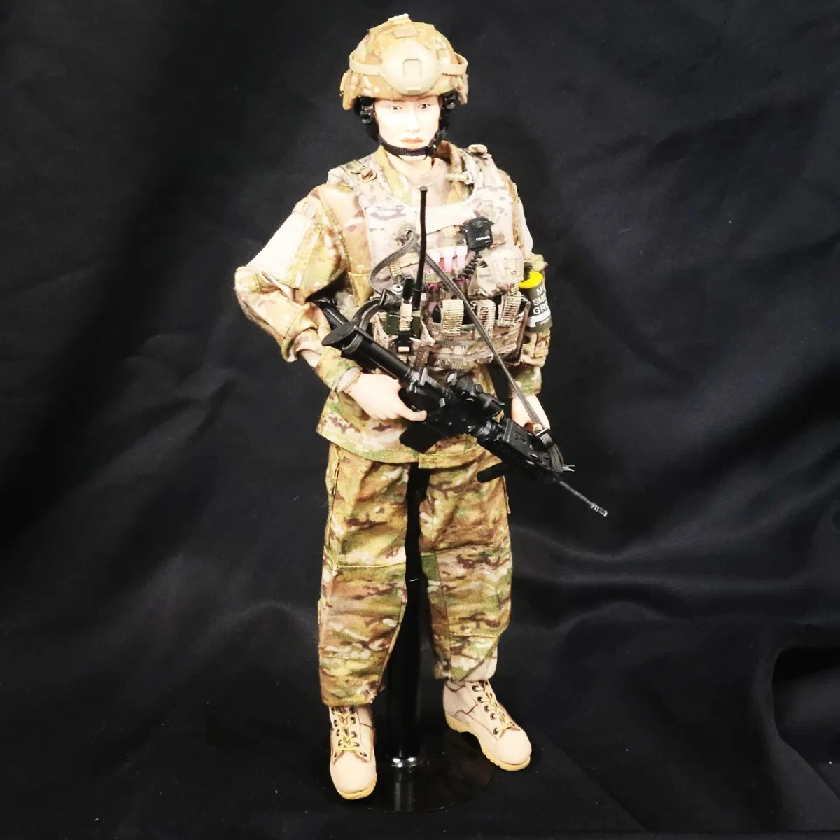 Us Army Soldier In Battle