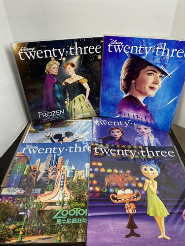 Sealed Disney Twenty-Three D23 Magazine Spring Summer Fall 2019-2024 ...
