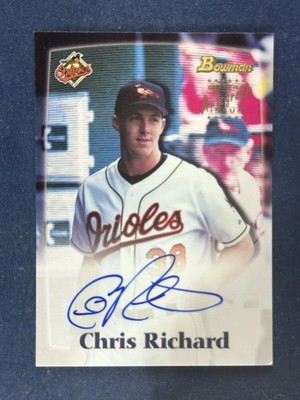 2000 Bowman Chris Richard Autograph Baltimore Orioles | eBay