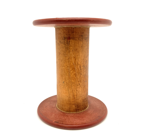 Wooden 4" Thread Spool GETTYSBURG THROWING CO. Company Smith Bobbin #39 ...