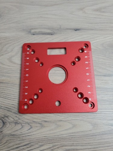 Aluminum Router Table Insert Plate Woodworking Trimmer Electric Wood ...