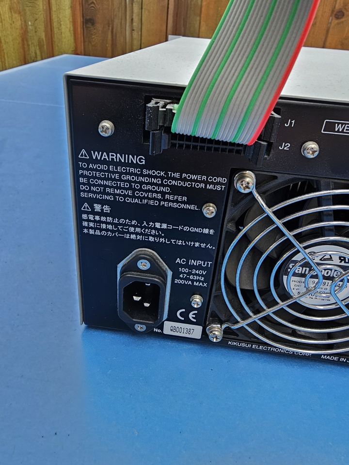 Kikusui PLZ2004WB Electronic Load Booster 400A 2000W | eBay