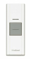 Friedland Libra 48249sl Portable Wireless Door Bell Chime Silver and ...