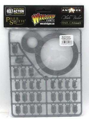 Bolt Action 2nd Edition 409000001 Templates Set Tokens Warlord Games ...
