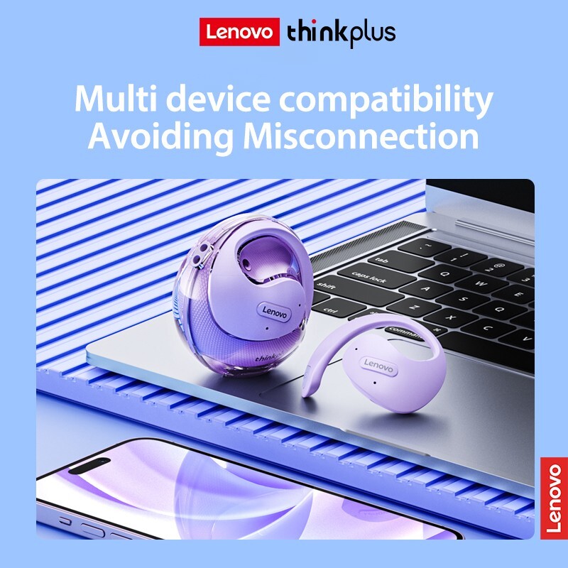 Lenovo ThinkPlus X15 Pro Bluetooth 5.4 Earphones OWS Sports Wireless ...
