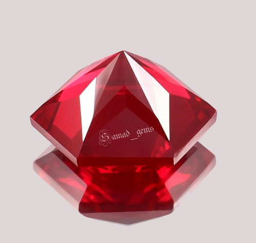 13x13mm Flawless Blood Red Ruby Loose Hexagon Gemstone Cut Beautiful Luster | eBay Australia