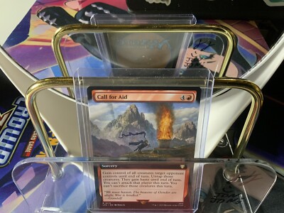 MTG Call for Aid Extended Art The Lord of the Rings Commander Card ...