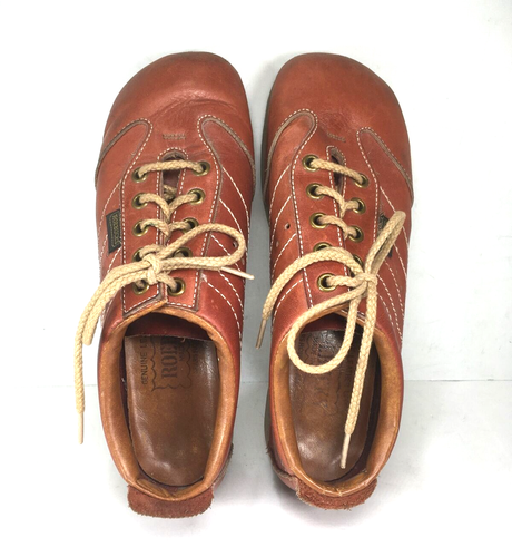 Sears Roebucks Vintage Womens Brown Leather Shoes Size?? 4.5-5 Women | eBay