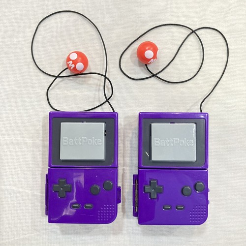 Pokémon Battpoke Game Boy Ball Launchers X2 - Purple | eBay