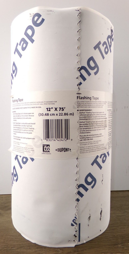 DuPont Tyvek Flashing Tape 12" x 75' - 100% Butyl Adhesive, New S4 | eBay
