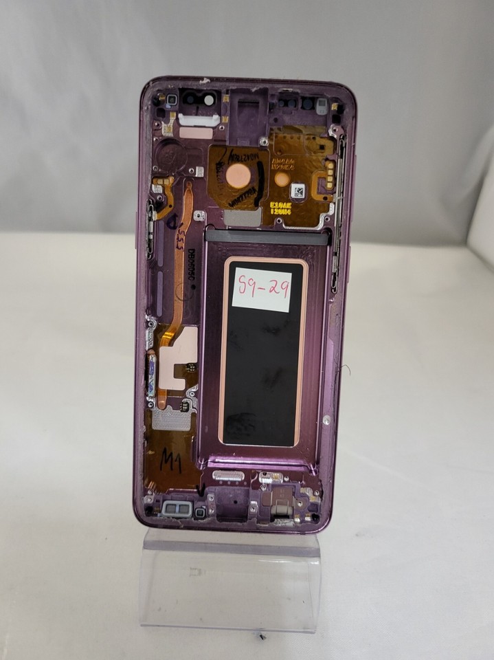 Original Samsung Galaxy S9 purple (SM-G960) LCD with Frame LCD Shadow ...