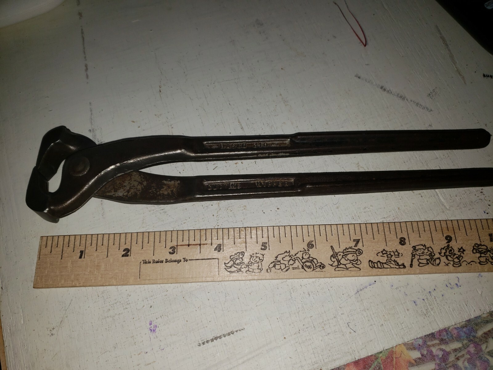 Vintage DASCO 310 CUTTING NIPPER 10-1/2" Long Metal Collectible Hand ...
