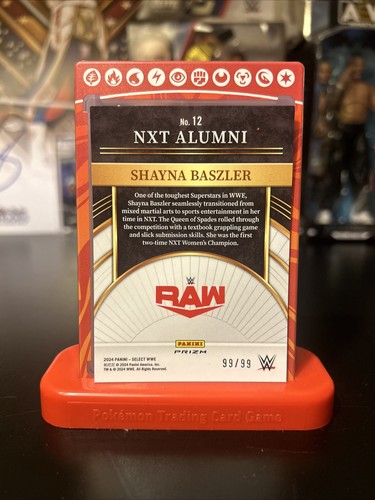 2024 WWE Panini Select Shayna Baszler NXT Alumni Red #/99 | eBay
