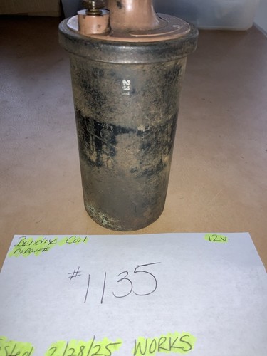 Vintage Bendix Ignition Coil 12V, Tested 2/28/25 WORKS | eBay