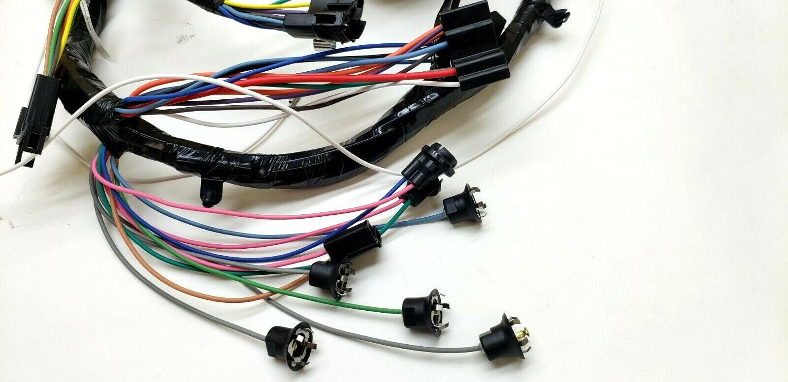 Dash Wiring Harness Fuse Box 1967 67 Chevelle El Camino Warning Lights ...