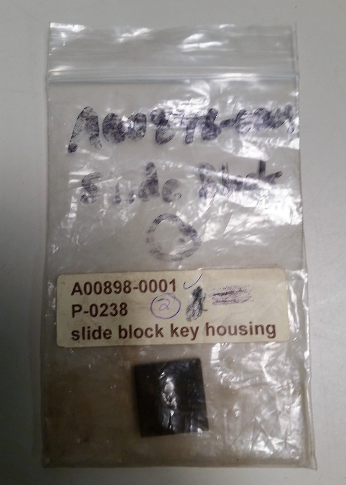 GFI Genfare A00898-0001 Slide Block Key Housing 2-Pkg. | eBay
