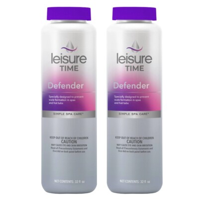 Leisure Time Defender for Spas and Hot Tubs 1 qt - 2 Pack | eBay