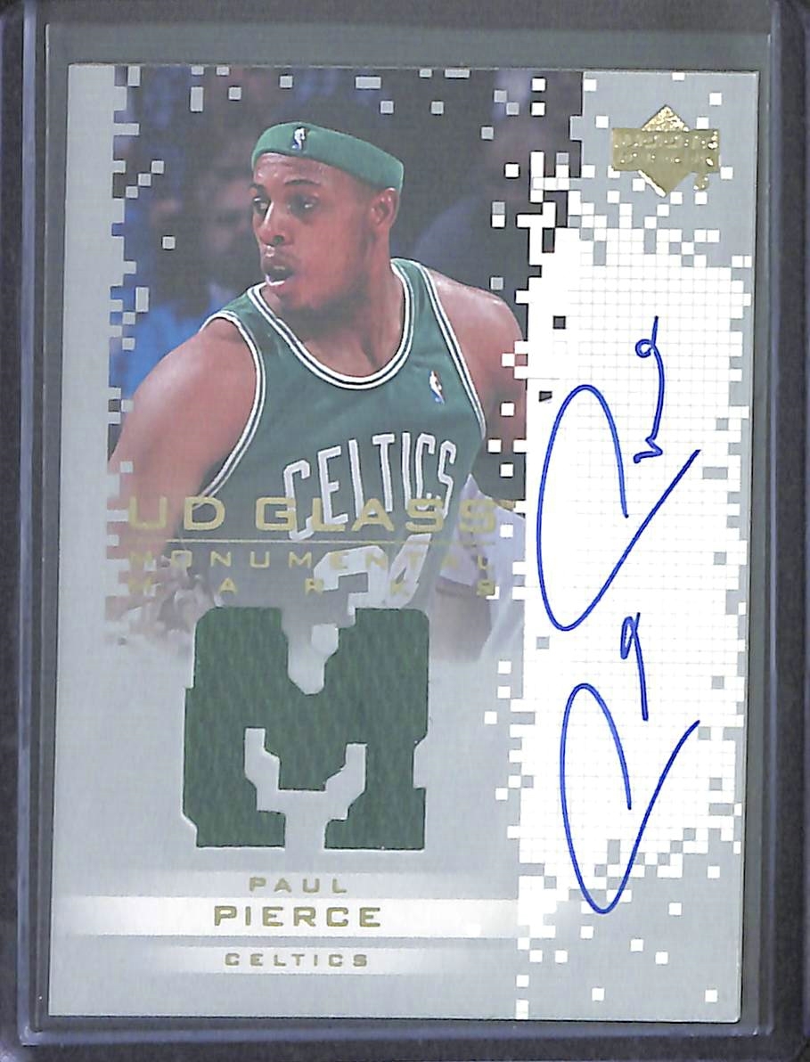 2003-04 Upper Deck UD Glass Monumental Marks Jersey Autograph #PP-J ...