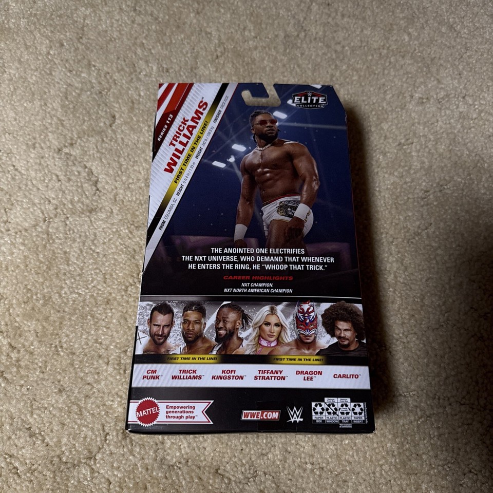 TRICK WILLIAMS - WWE NXT Mattel Elite Collection Series 113 Action ...