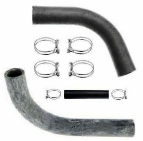 1949-1952 Dodge DeSoto Chry Six Ply Molded Radiator Hoses & OE Clamps ...