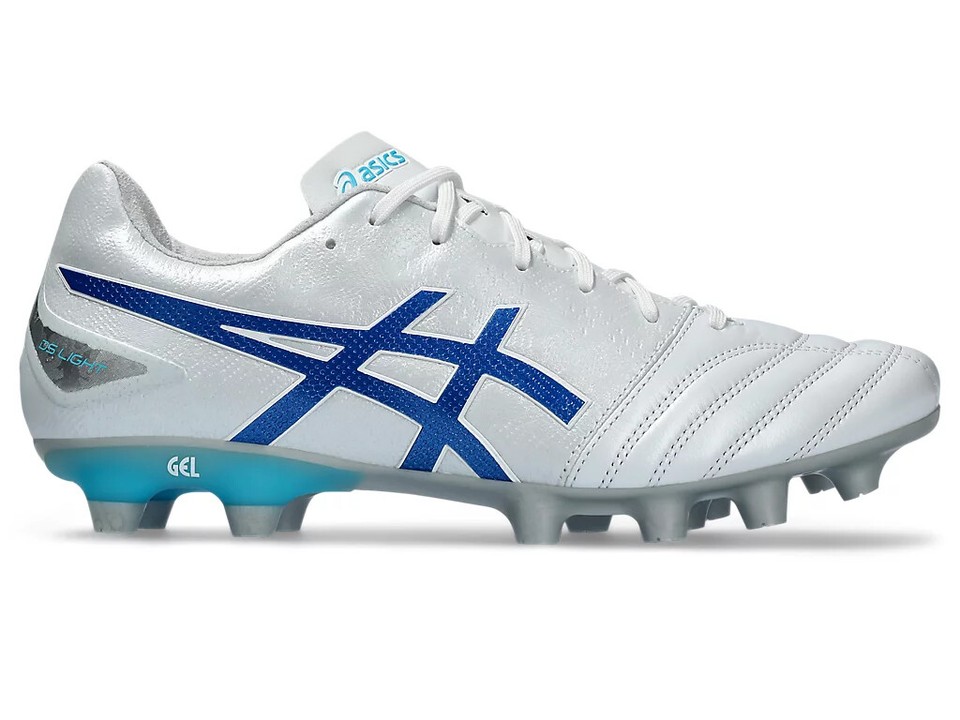 ASICS Soccer Cleats Shoes DS LIGHT PRO White/Tuna Blue 1103A095 100 NEW ...