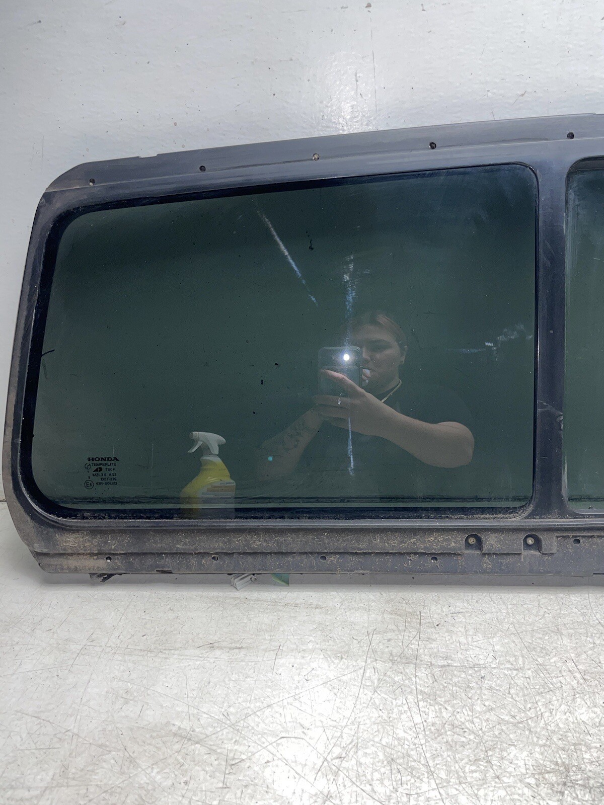 Honda Ridgeline Rear Back Glass Sliding Assembly 73211-SJC-A01 OE 2006 ...