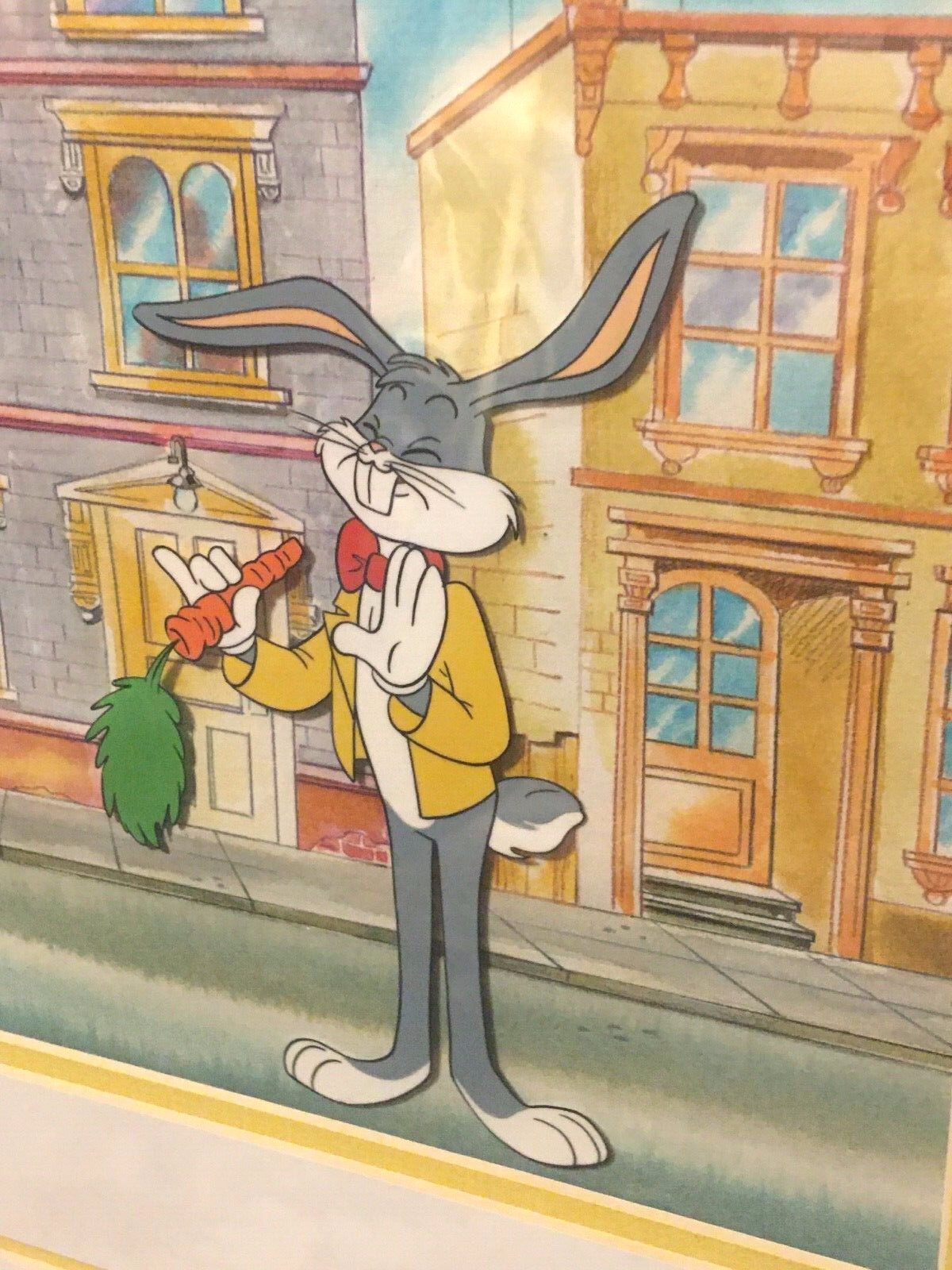 Bugs Bunny Chuck Jones Original animation cel handpainted background ...