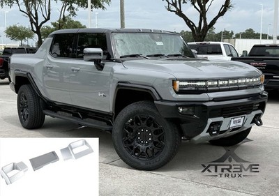 22-26 Hummer EV Painted Bumper License Plate Tow Cover Trim Any GM ...