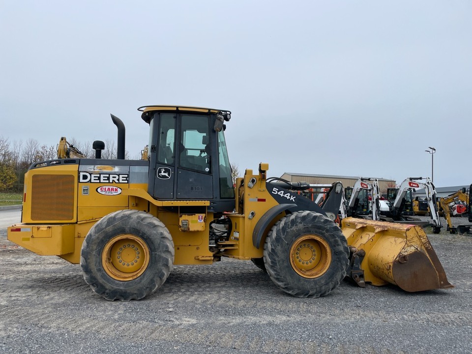 2015 John Deere 544K Wheel Loader Tractor, JRB coupler, Cab with AC ...