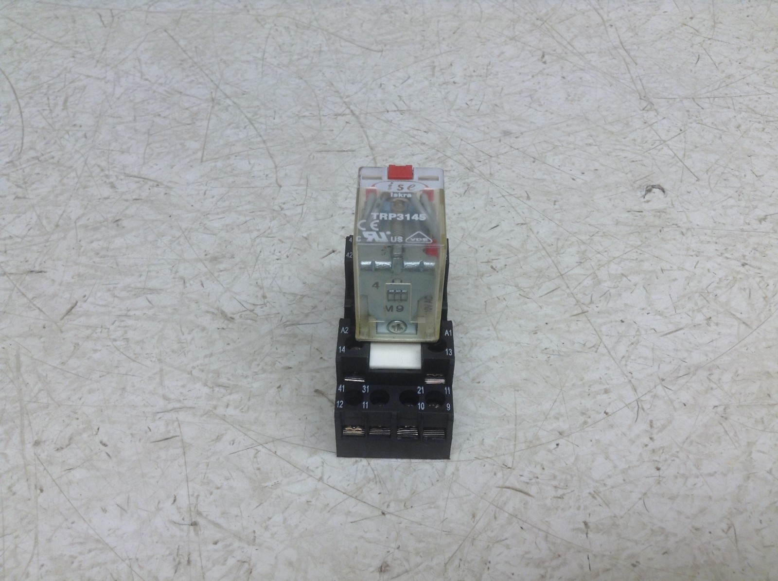 ISE ISKRA TRP3145 Pilot Relay 110 VAC Coil w/ Base (OK) | eBay