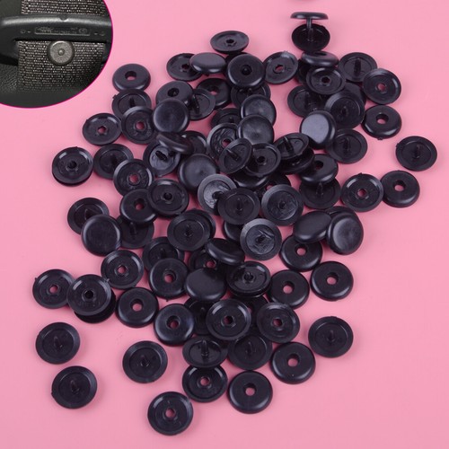 100 X Universal Car Truck Safety Seat Belt Stopper Buckle Button ...