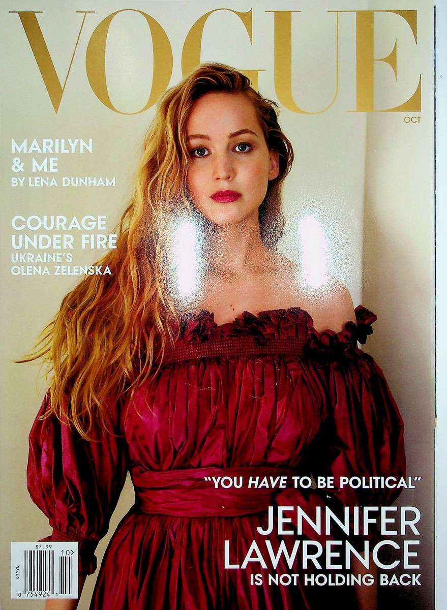 Couverture Du Magazine Jennifer Lawrence