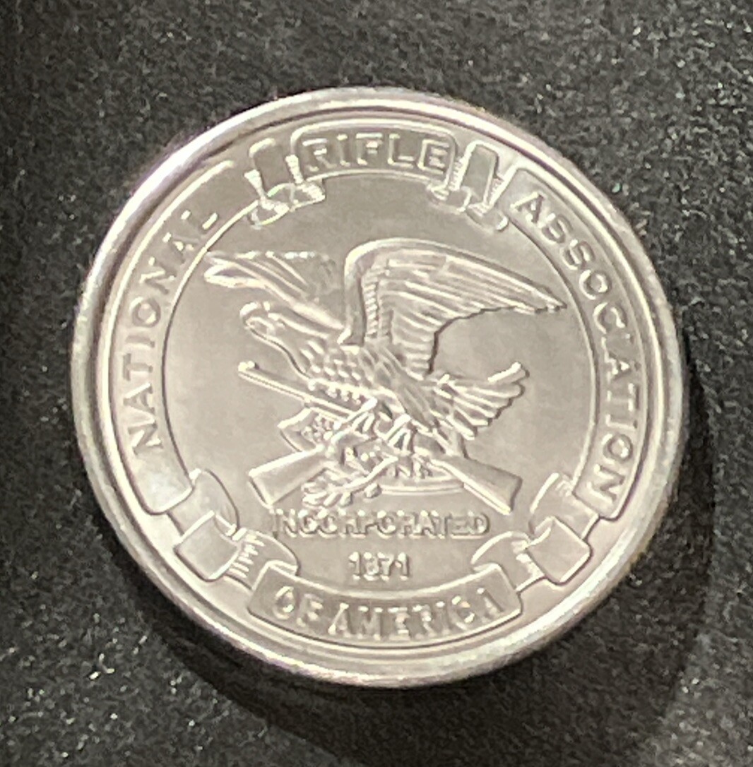 NRA National rifle Association defenders of freedom coin, Patrick Henry ...