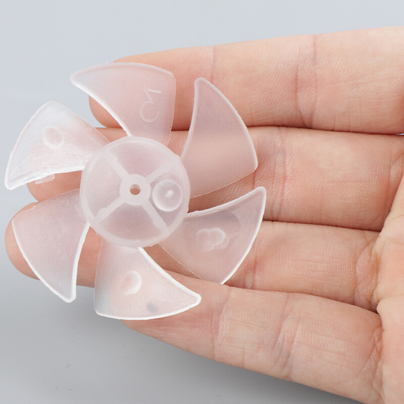 1 Pcs Small Power Mini Plastic Fan Blade 6 Leaves For Hairdryer Mo.YE ...
