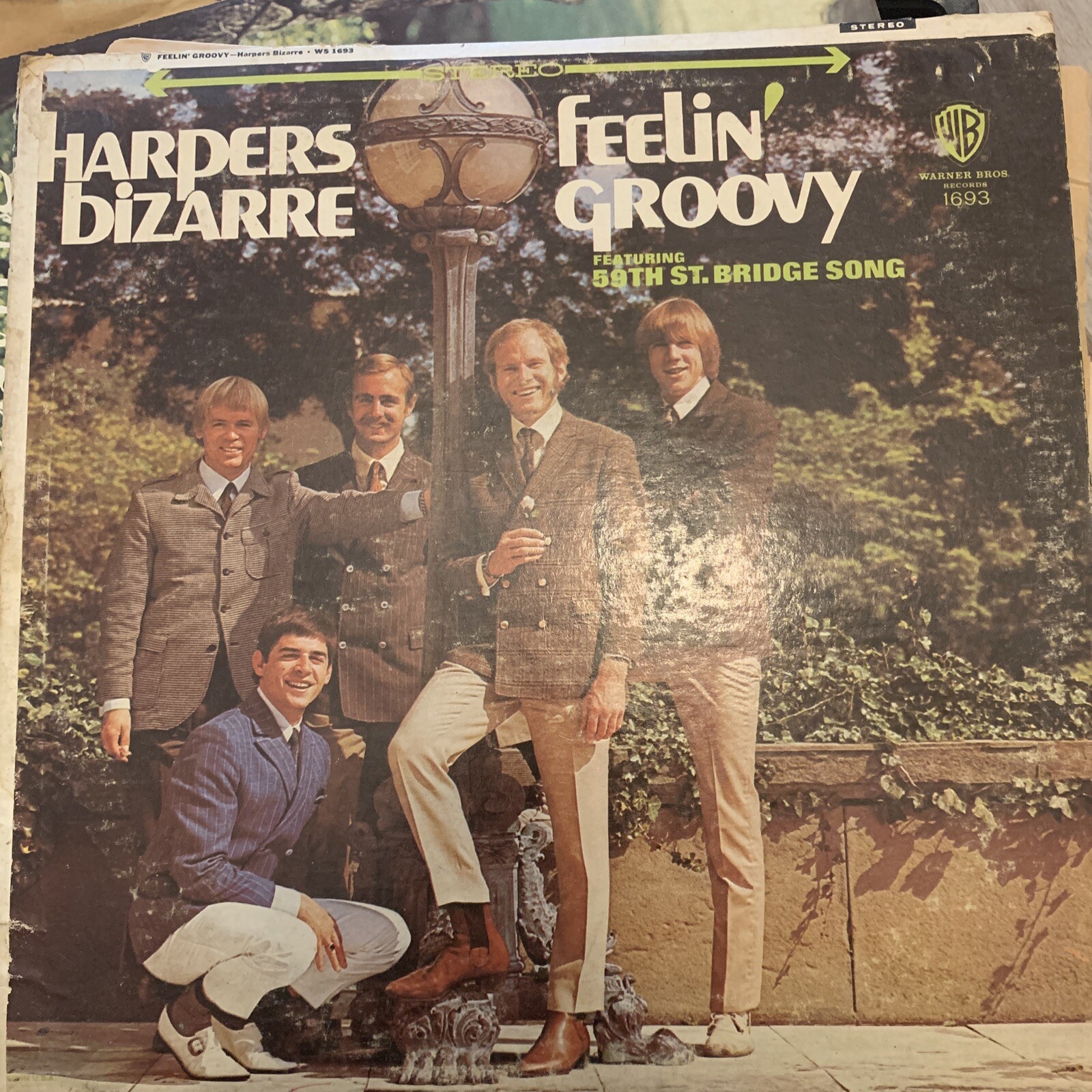Harpers Bizarre - Feelin' Groovy -1967 Warner Bros. #W-1693 Mono Vinyl ...