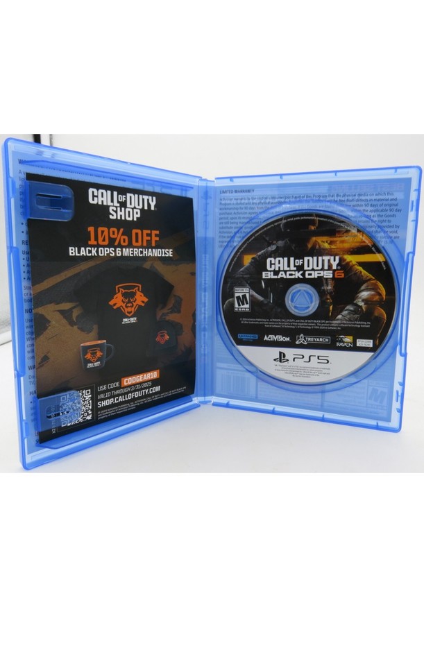 Call Of Duty: Black Ops 6 - Sony PlayStation 5 PS5 In Original Package ...