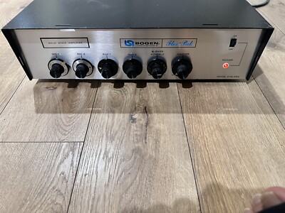 Vintage BOGEN CHS-35A Flex Pak Amp Amplifier 4 Mic | eBay