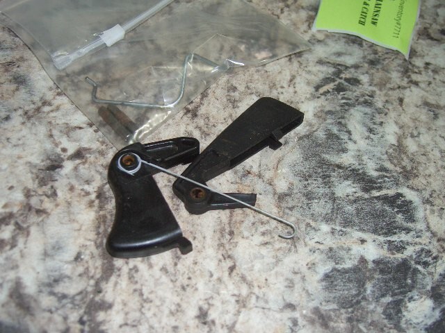 Poulan p3314 throttle trigger and catch chainsaw part only bin 296 | eBay