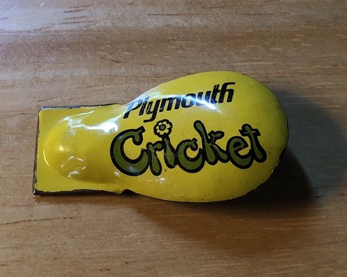 VINTAGE EARLY 1970'S PLYMOUTH CRICKET AUTOMOBILE DEALER CLICKER | eBay