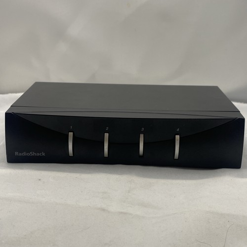 Radioshack 15-1976 Radio Shack 4-Way Stereo Audio/Video Switch ...