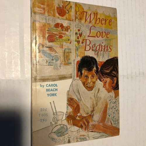 Vintage 1963 Where love begins by Carol Beach York Very good condition ...