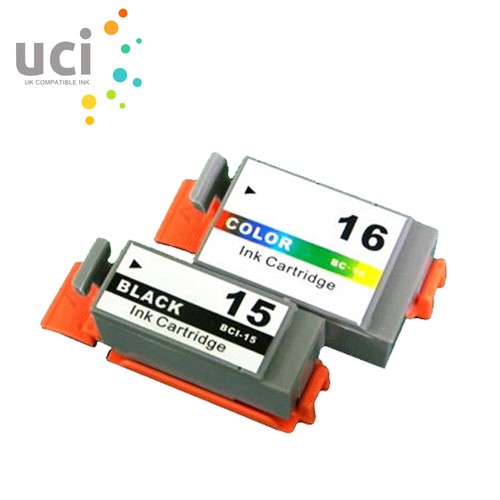 2 Ink for Canon BCI15 16 Bubble Jet I70 I80 Pixma | eBay UK