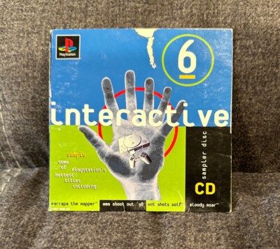 Interactive Sampler Disc CD 6 Demo Sony PlayStation 1 PS1 ~ Fast ...