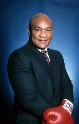 George Foreman Poses For A Portrait OLD BOXING PHOTO | eBay Australia