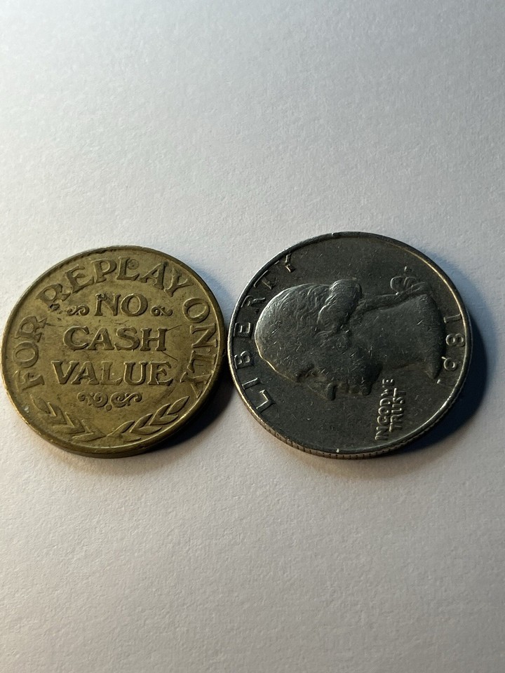 Fun Factory Grooved Modification Vintage Arcade Token #tq1 | eBay