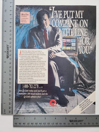 Commodore 300 Baud Modem Vintage Computer Hardware Print Advertisement ...