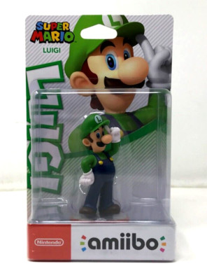 Luigi Amiibo Super Mario Series Nintendo Brand New & Factory Sealed ...