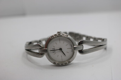 Vintage ESQ Diamond Swiss Watch es.45.3.14.5643s Steel New Battery | eBay