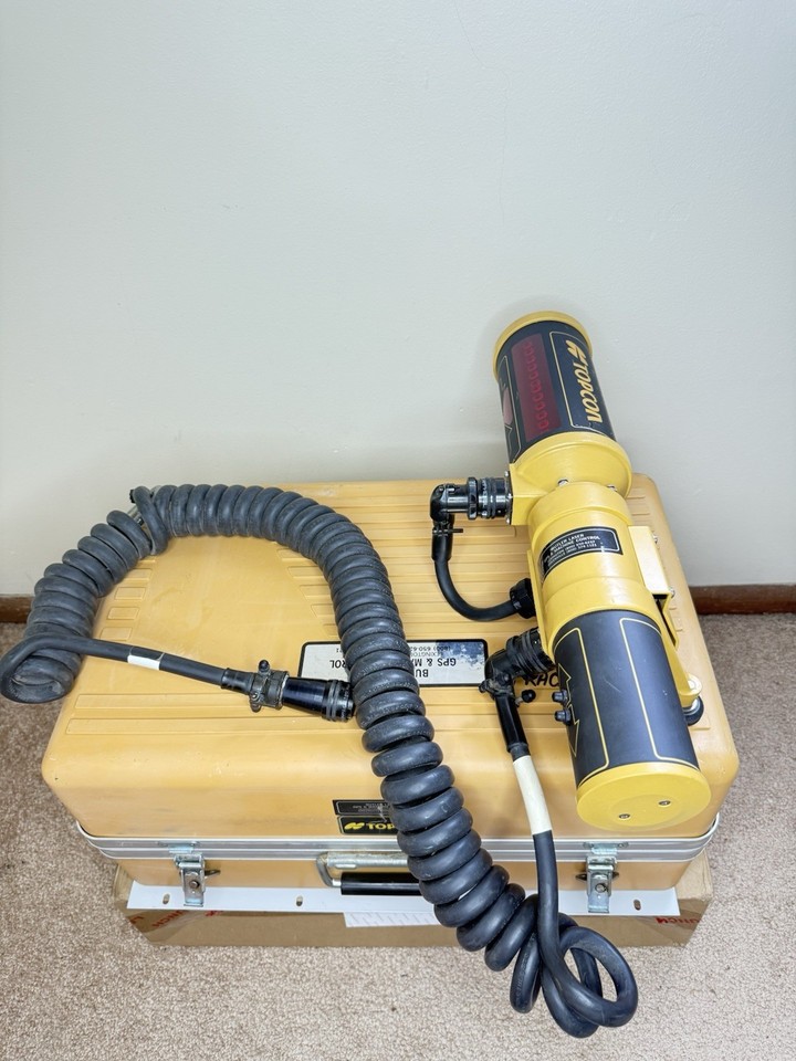Topcon 9130 360° Laser Receiver & Topcon 9220 Tracker Jack Laser | eBay